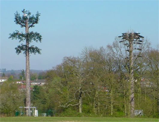 Cellphone Treemasts | Next Nature