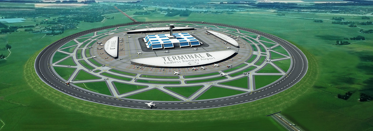 Circular Runway for Airport Efficiency | Next Nature